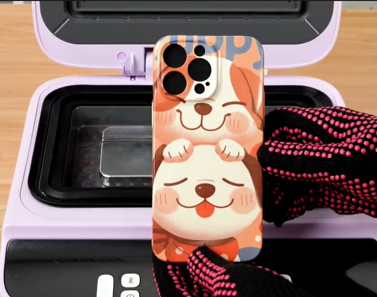 How to DIY a Phone Case with an HTVRONT Phone Case Heat Press