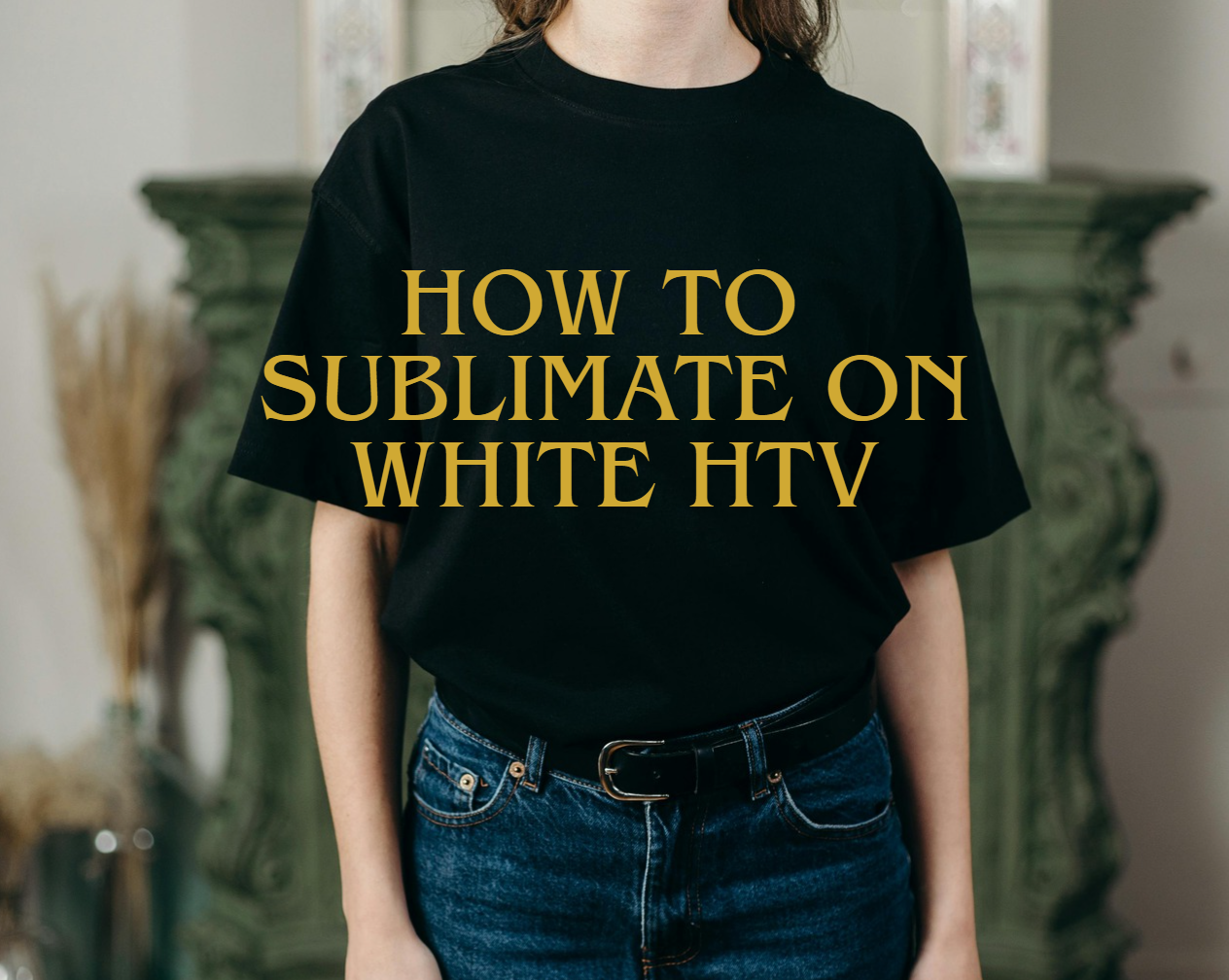 How to Sublimate on White HTV: Sublimating on Dark Fabric – HTVRONT