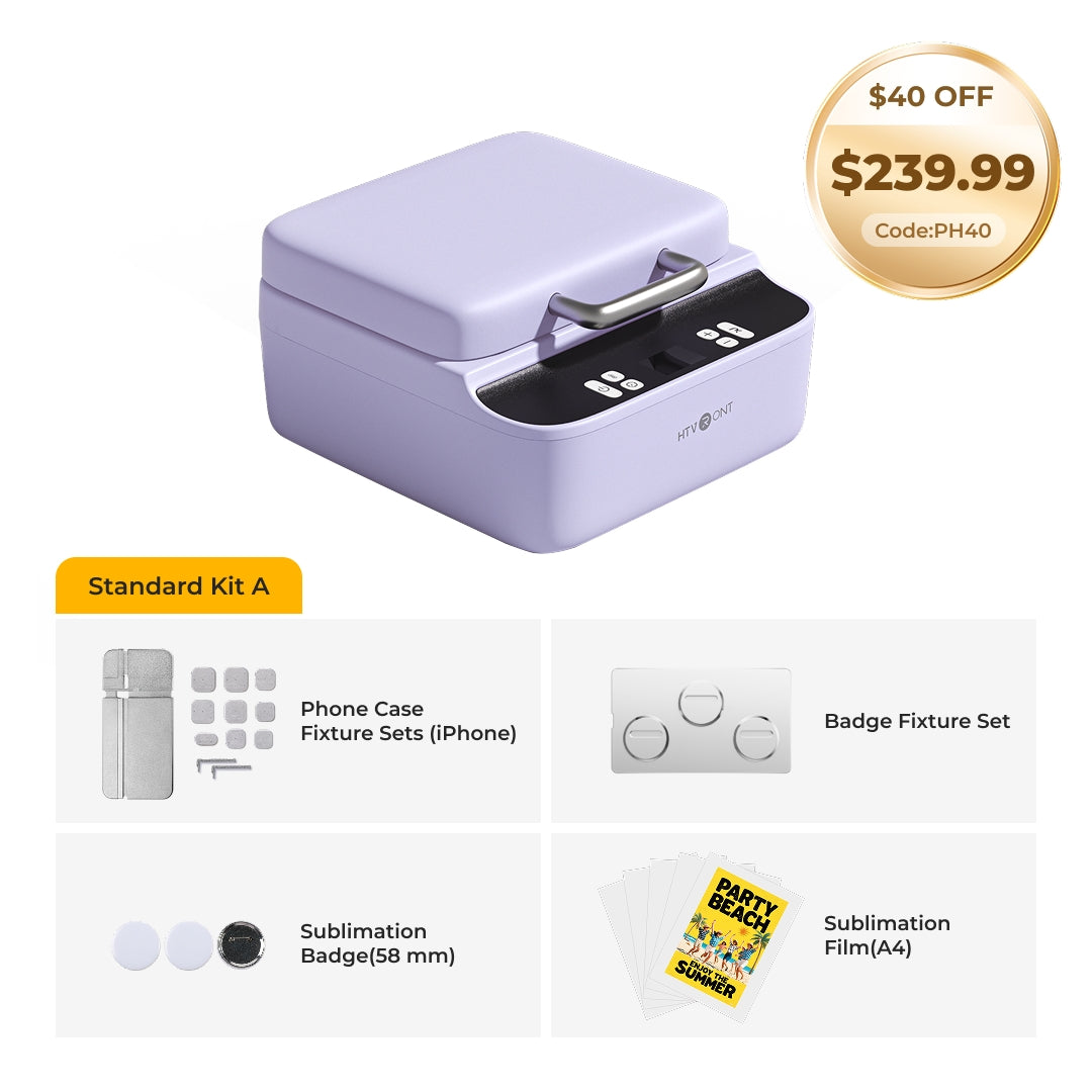 HTVRONT H17 Phone Case Heat Press