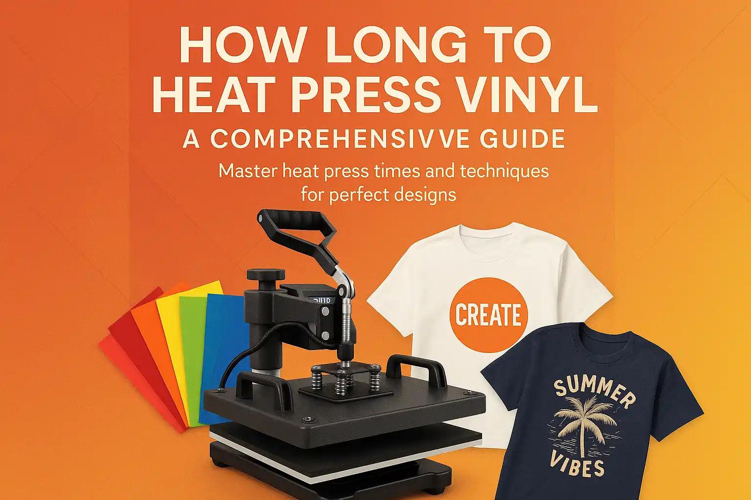 How Long to Heat Press Vinyl: A Comprehensive Guide – HTVRONT