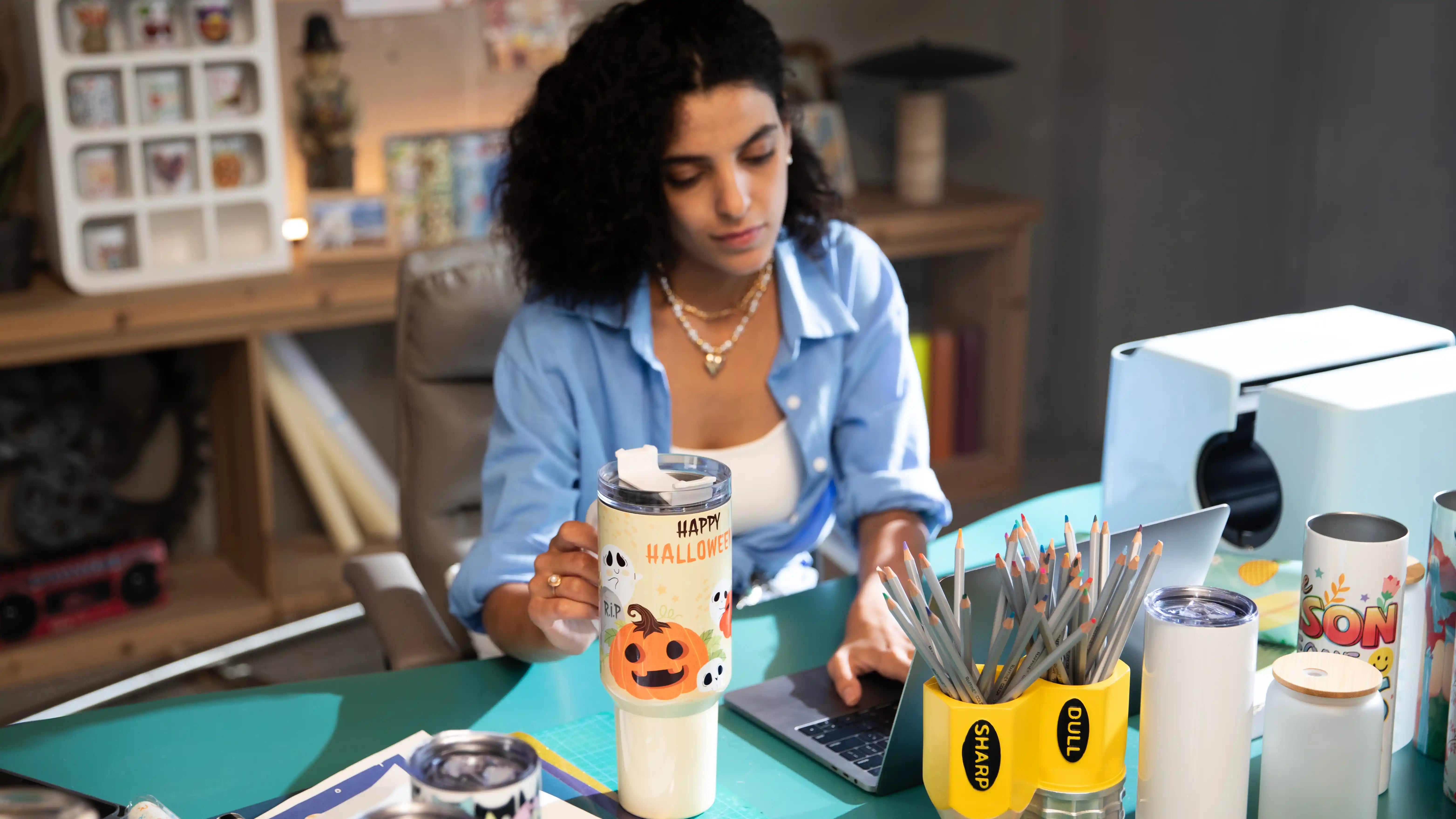 What is A200 Auto Tumbler Heat Press? – HTVRONT
