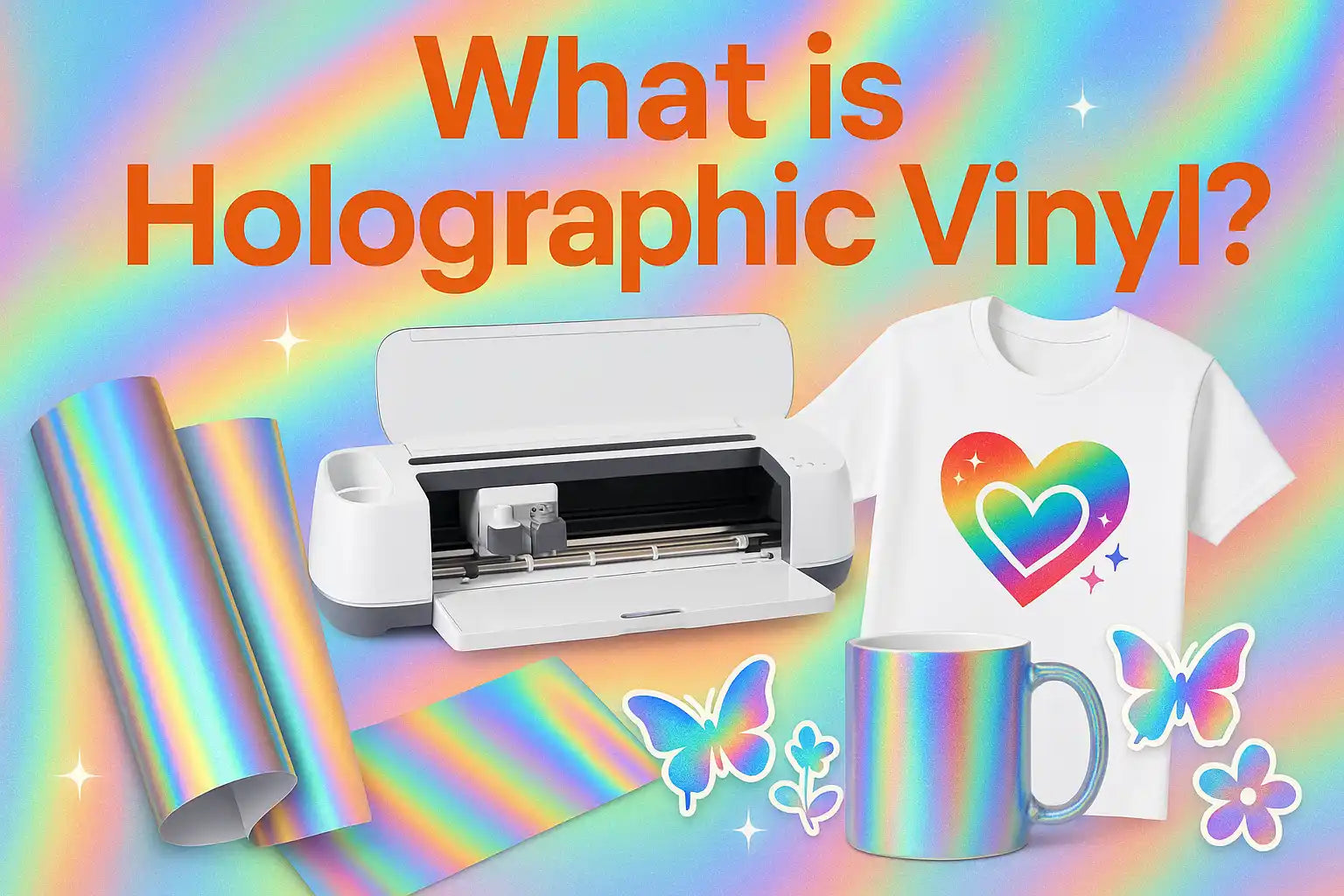 What is Holographic Vinyl? – HTVRONT