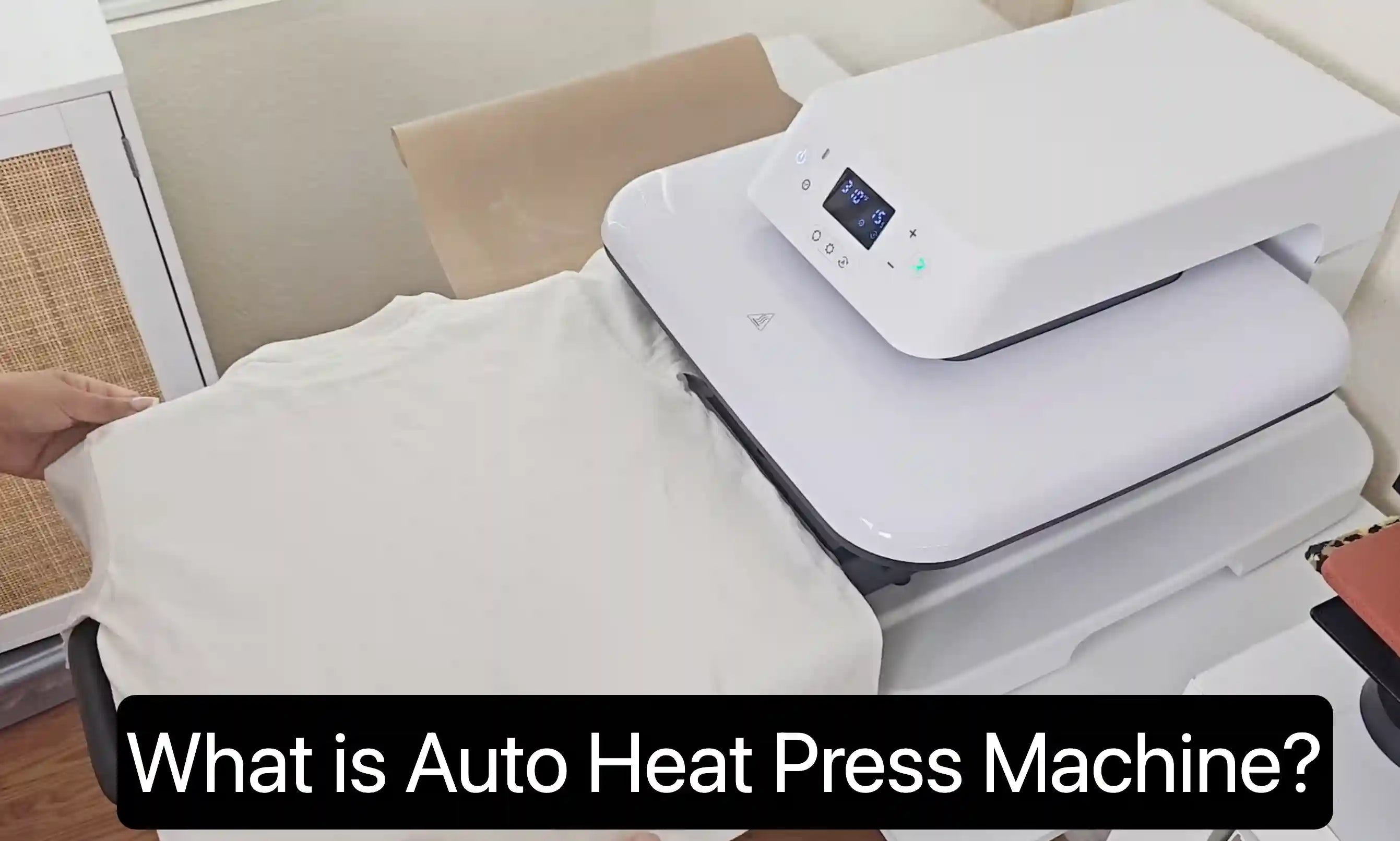 What is auto heat press machine? – HTVRONT