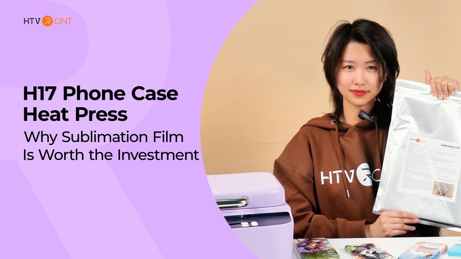 Why Sublimation Film Is Worth the Investment - H17 Phone Case Heat Pre ...