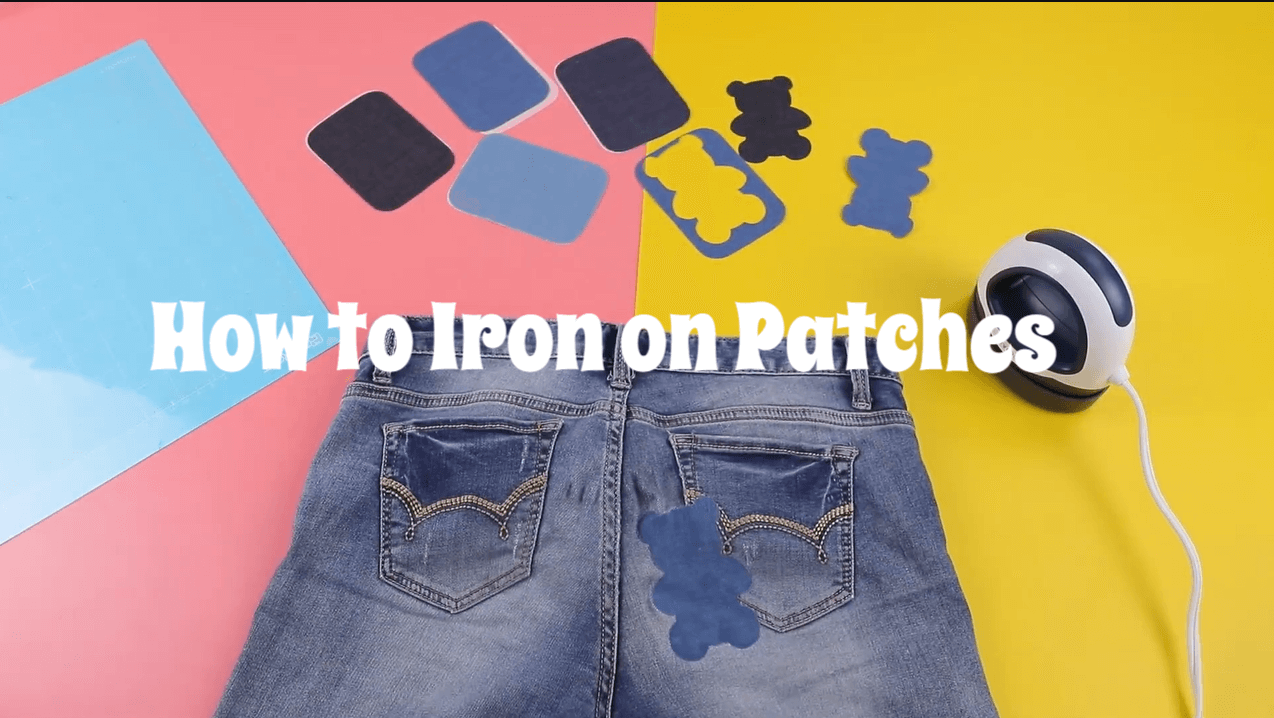 How To Iron-On Patches – HTVRONT