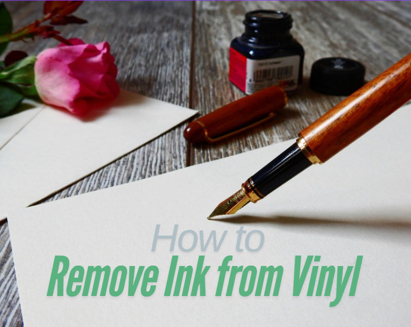How to Remove Ink from Vinyl – HTVRONT
