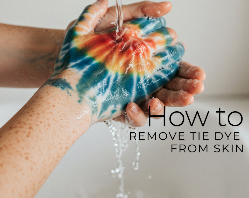 How to Remove Tie Dye from Skin – HTVRONT