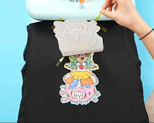 [HTVRONT HTV Tutorials] How to Use Sublimation HTV on Dark Fabrics