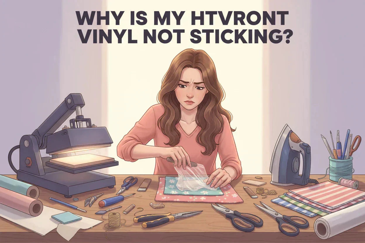 Why is My HTVRONT Vinyl Not Sticking? A Troubleshooting Guide with a Twist