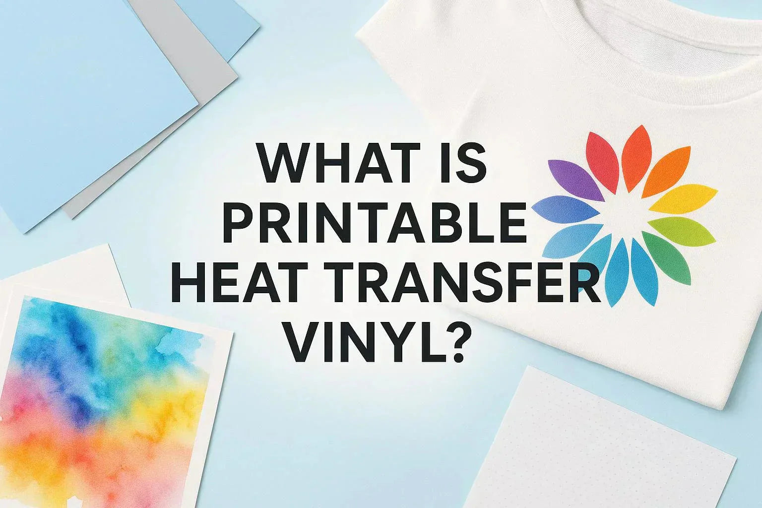 What is Printable Heat Transfer Vinyl? – HTVRONT