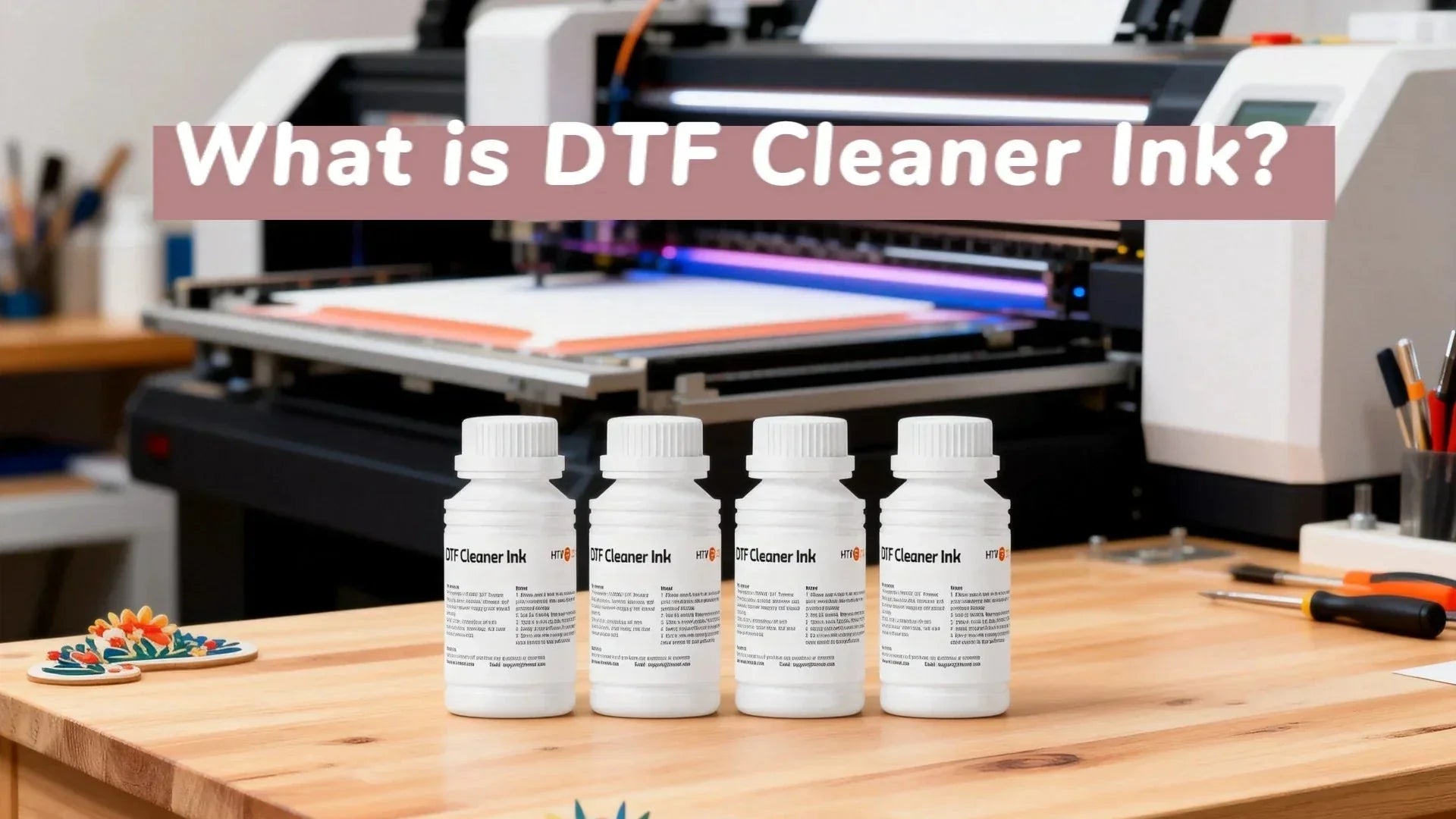 What is DTF Cleaner Ink? A Fun and Informative Guide to Keeping Your ...