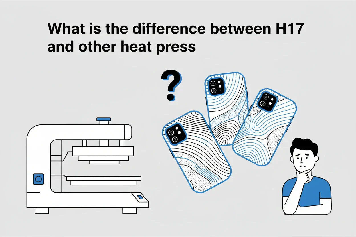 What is the difference between H17 Phone Case Heat Press and other heat ...