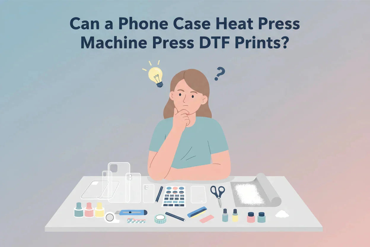 Can a Phone Case Heat Press Machine Press DTF Prints? – HTVRONT