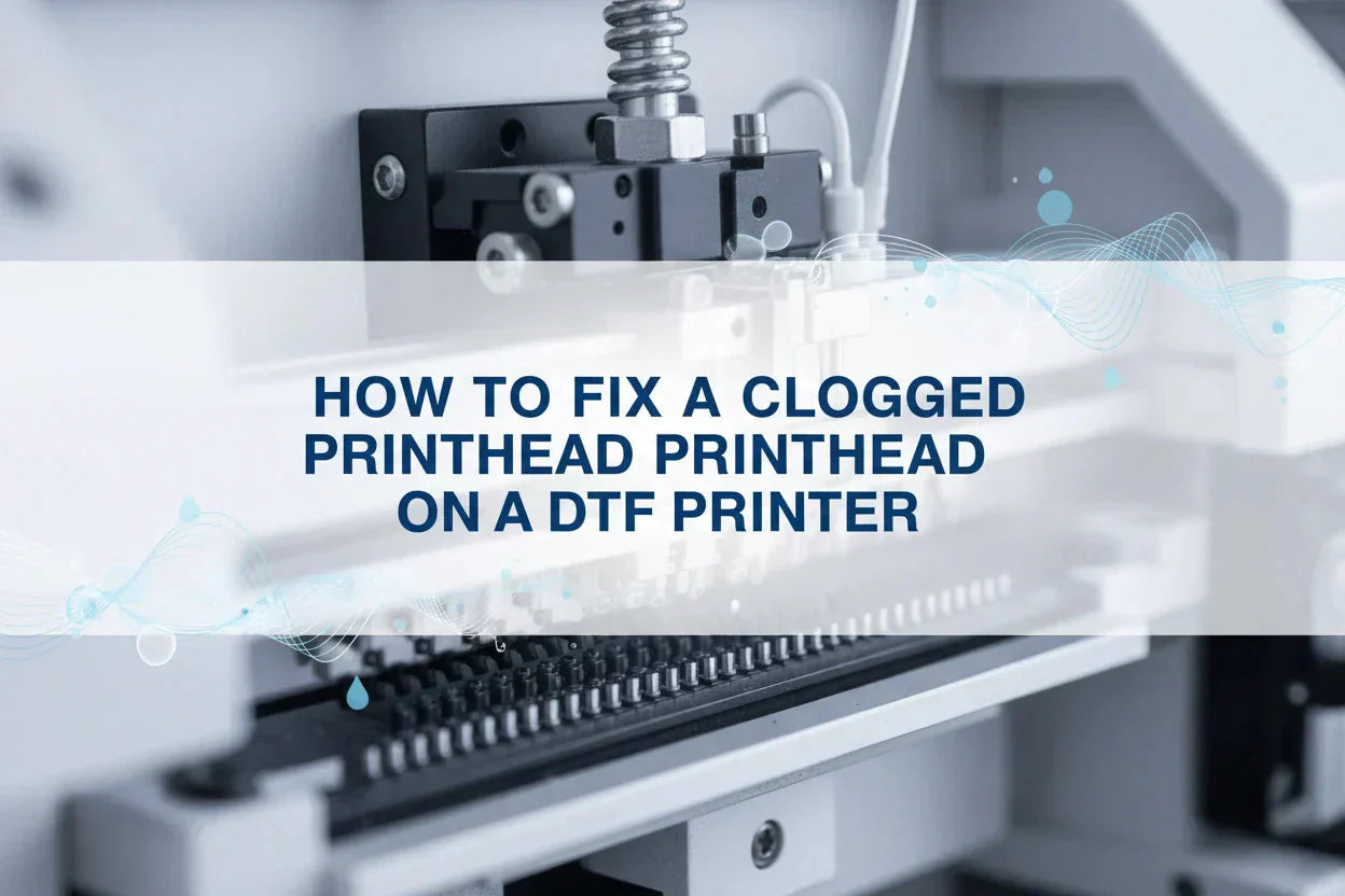 How to Fix a Clogged Printhead on a DTF Printer? – HTVRONT