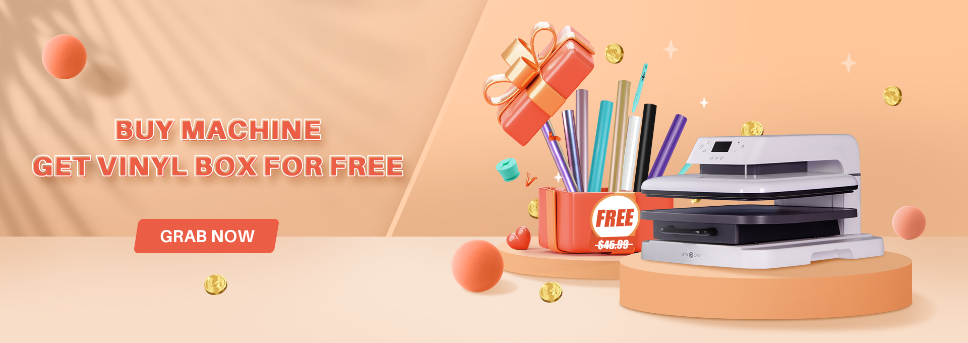 Buy Machine,Get Vinyl box – HTVRONT