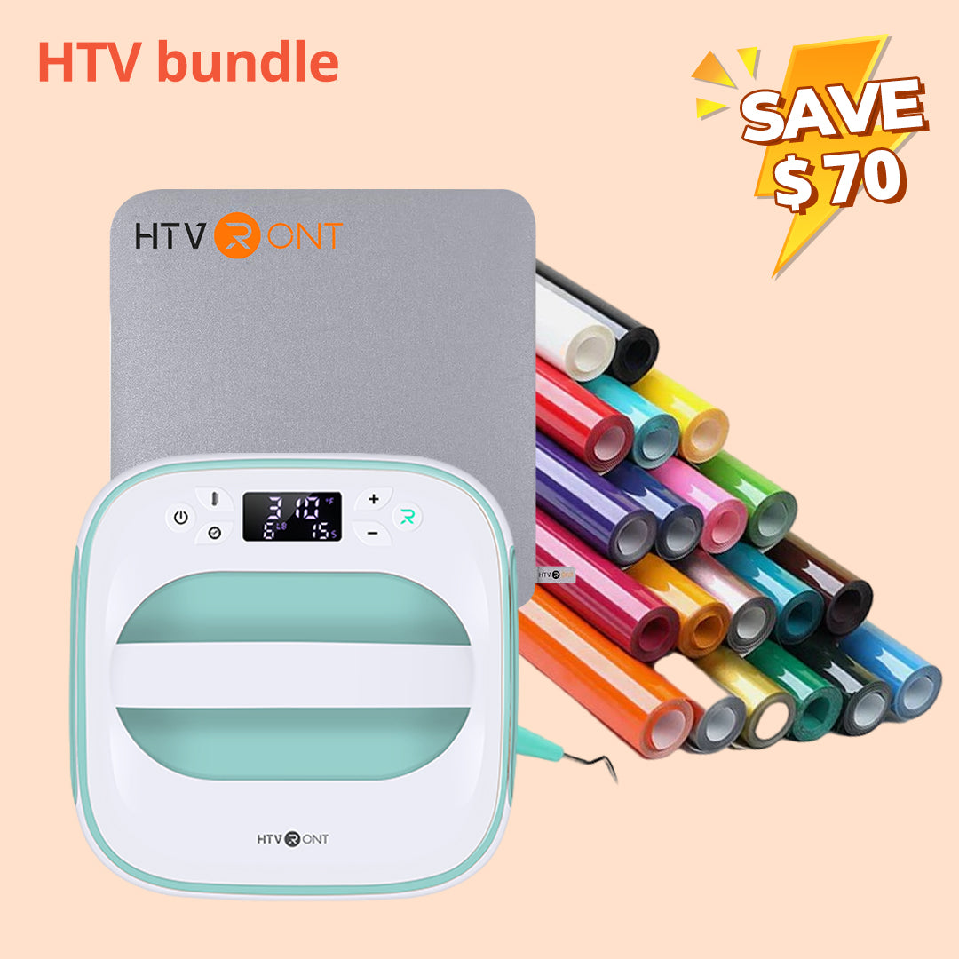 [HTV Bundle]Tshirt Heat Press Machine - 10"X10"+HTV vinyl – HTVRONT