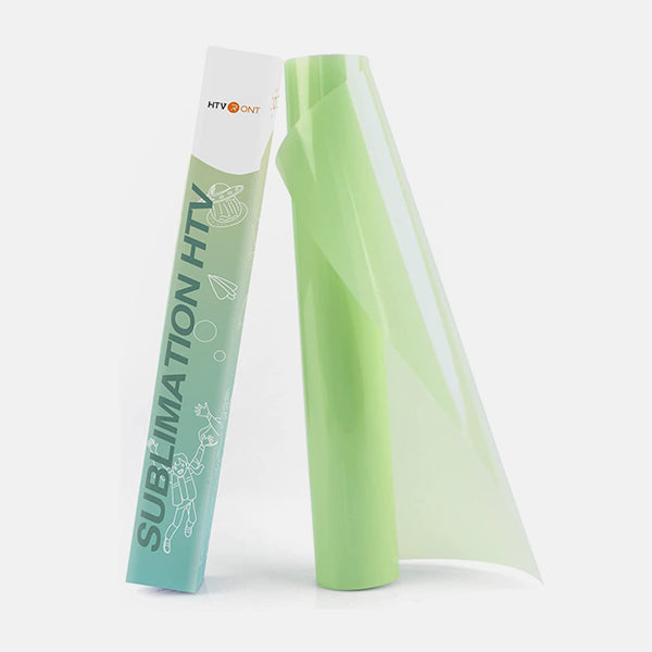 Clear HTV for Sublimation | Clear Sublimation HTV - 12" X 5FT – HTVRONT