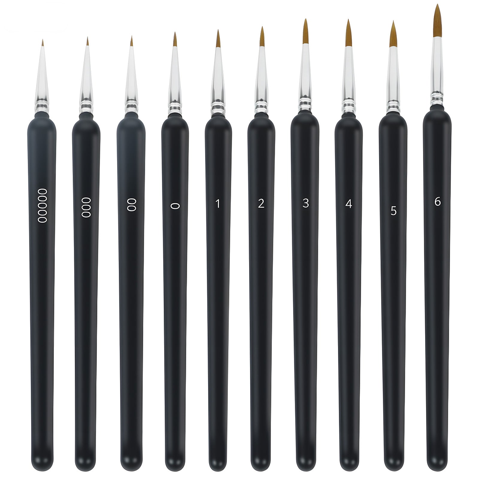 [LOKLiK iPaint] Mini Detail Paintbrush Set（10pcs） – HTVRONT