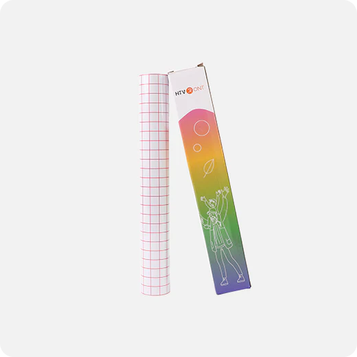 Clear Vinyl Transfer Tape Roll Blue Alignment 12" x 5 Ft – HTVRONT