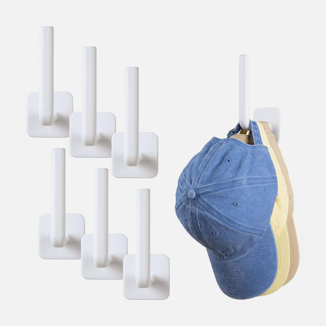 Cap Hangers Holder For Wall - 6pcs – HTVRONT
