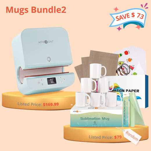 [Mugs bundle]Auto Tumbler Heat Press Machine 120V + Great Value Box (1 ...