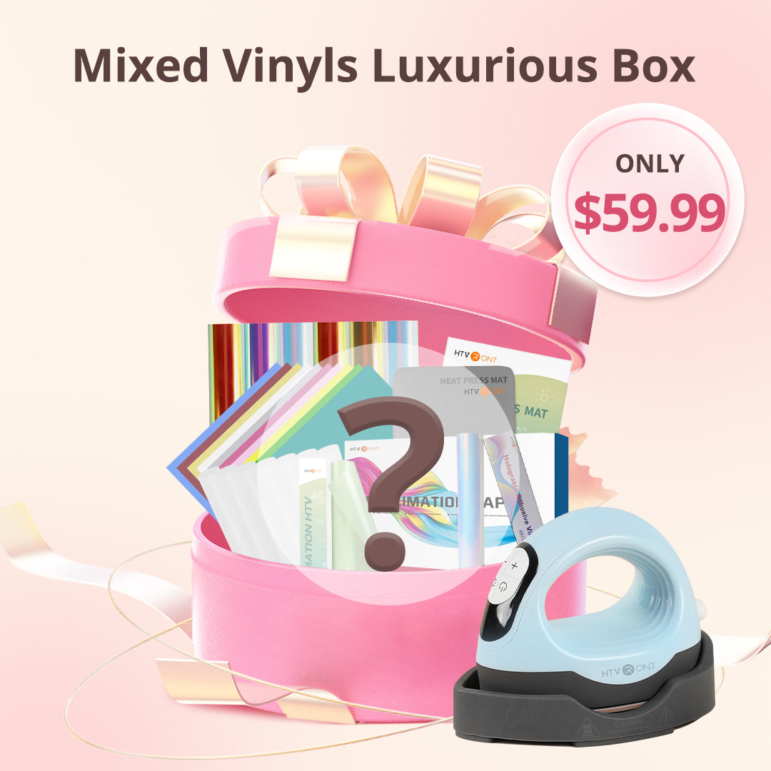 Mixed Vinyls Luxurious Box (Mini3 + Sublimation + Random Material ...