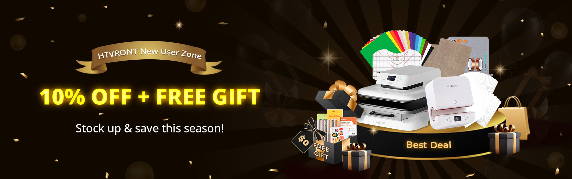 New Users Discount – HTVRONT
