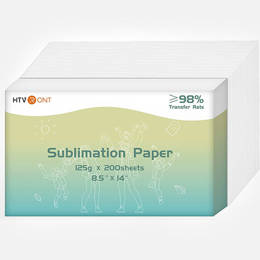 Sublimation Paper 8.5"x14" 200 Sheets 125G – HTVRONT
